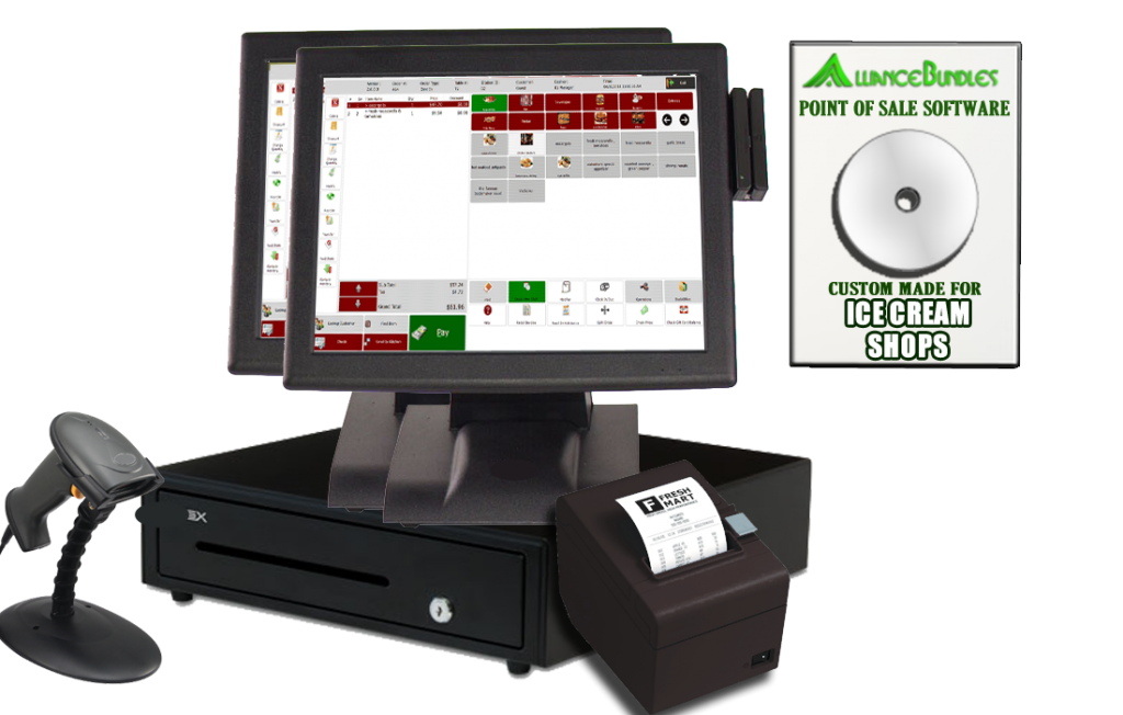 Ice Cream Shop Point of Sale Systems, Ice Cream Shop POS Systems